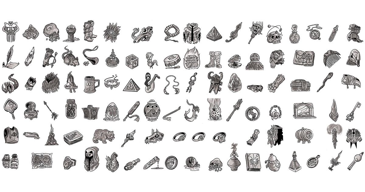 100 Magic Items | Ryan McDiarmid
